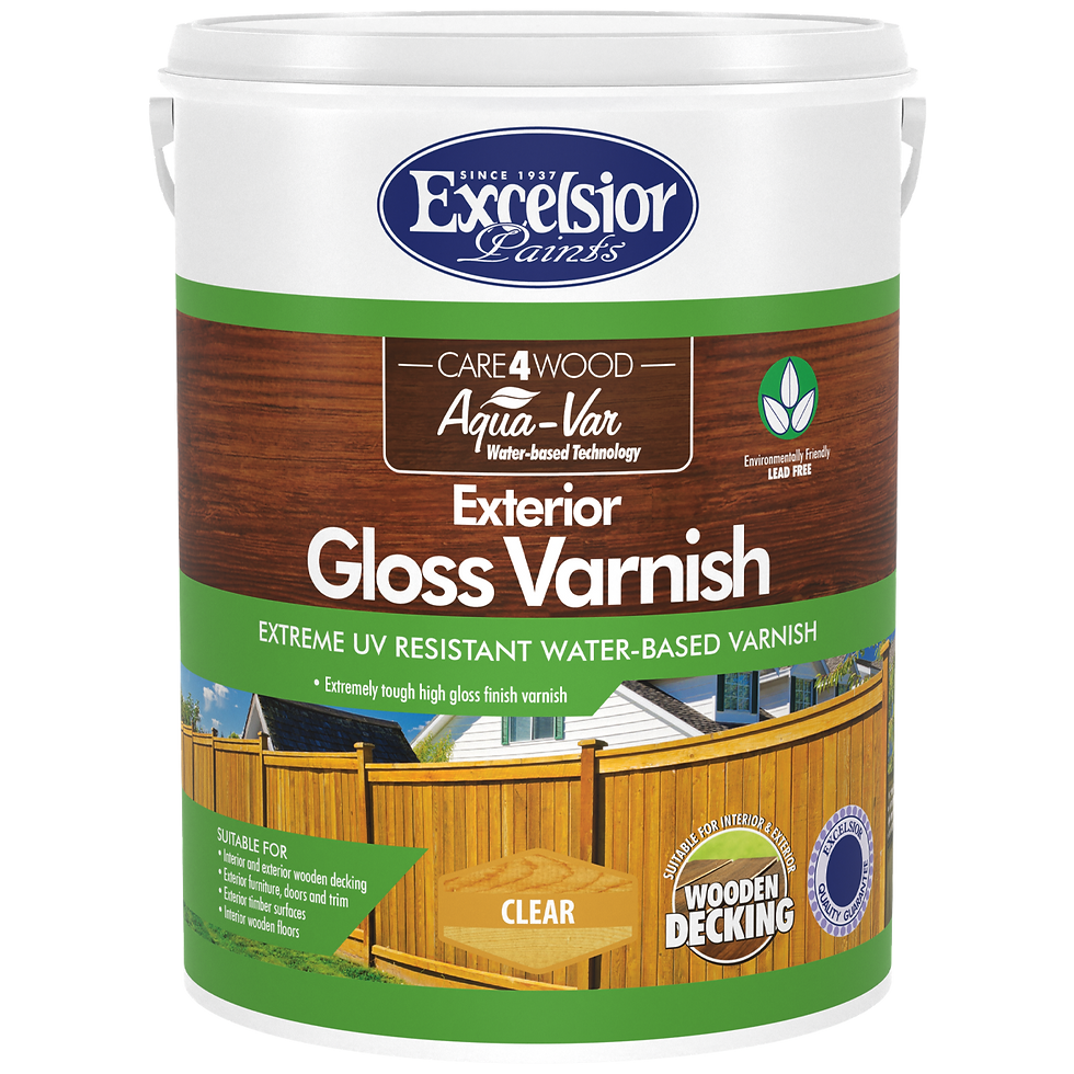 Aqua-Var (water-based) Exterior Gloss Varnish | Excelsior Paints