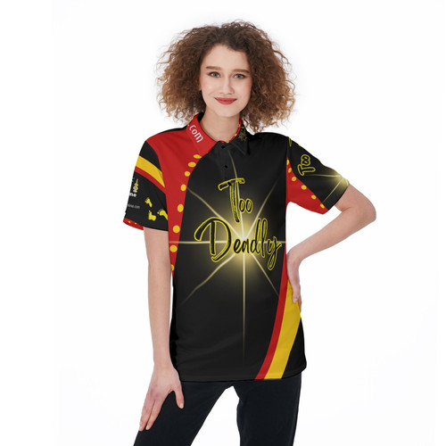 Women's Polo Shirt - Too Deadly | Original People Online