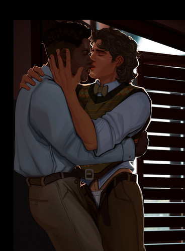 Closet Scene - Marvin and Olan | M.A. Wardell