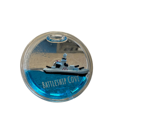 Floating Battleship Magnet | Battleship Cove