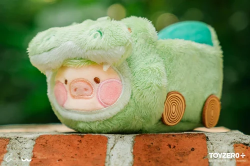 LuLu the Piggy Animal Party - Speeding Crocodile Lu Plush Keychain ...