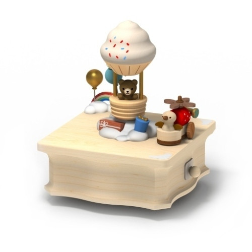 Hot Air Balloon Party Music Box | MOOII Australia