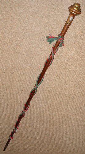 Antique Military Worcestershire Regiment Drum Majors Mace - Twisted ...