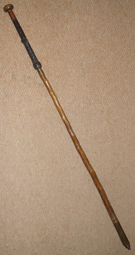Antique Spanish Medlar Basque Makila Walking Stick - Ainciart ...