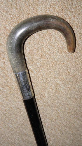 Antique Welsh United Reformed Church Walking Stick - Hallmarked 1912 ...
