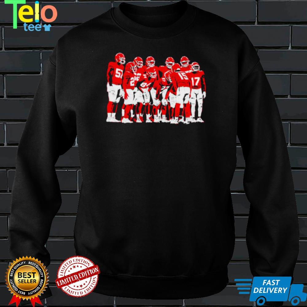 Kansas City Chiefs the choir huddle shirt