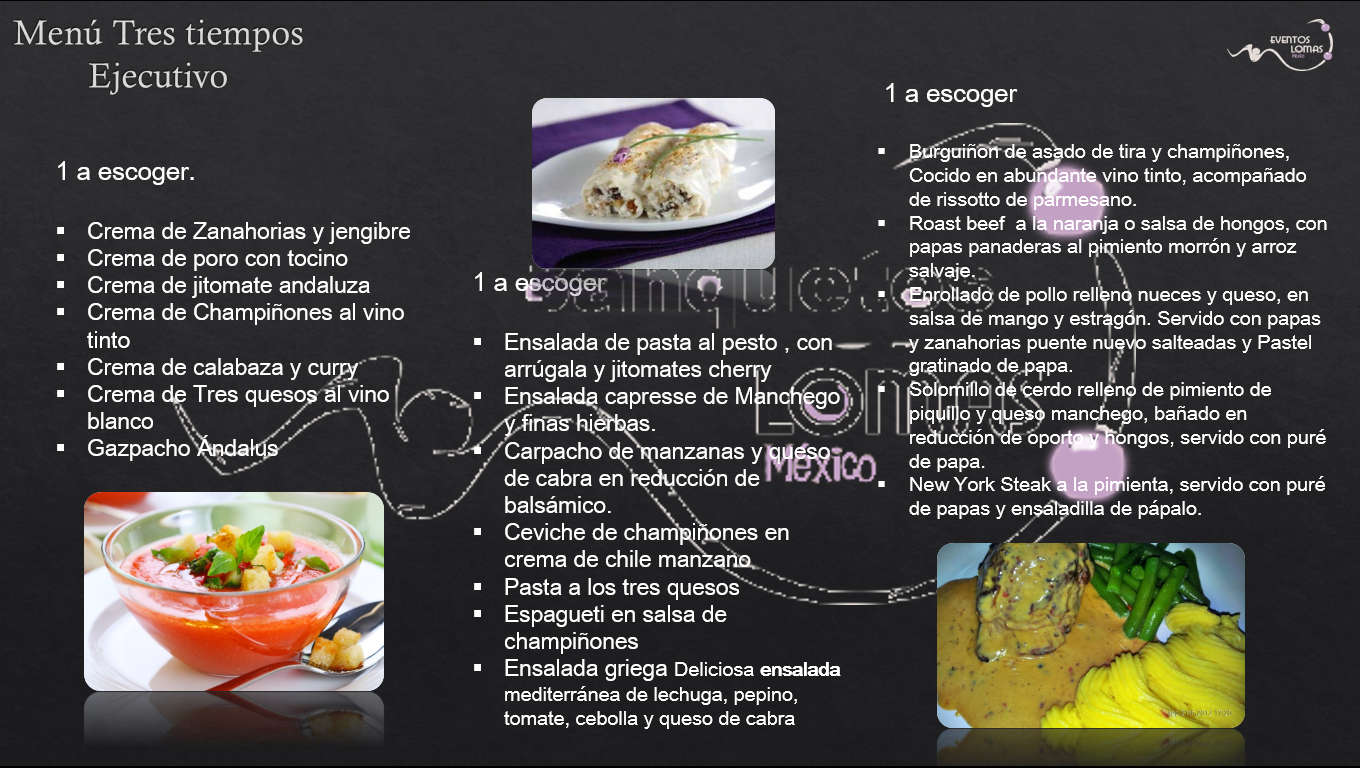 Banquetes Tres Tiempos