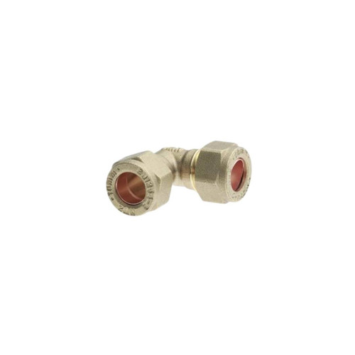 15mm Brass Compression 90 degree Elbow | Trade Plumbing
