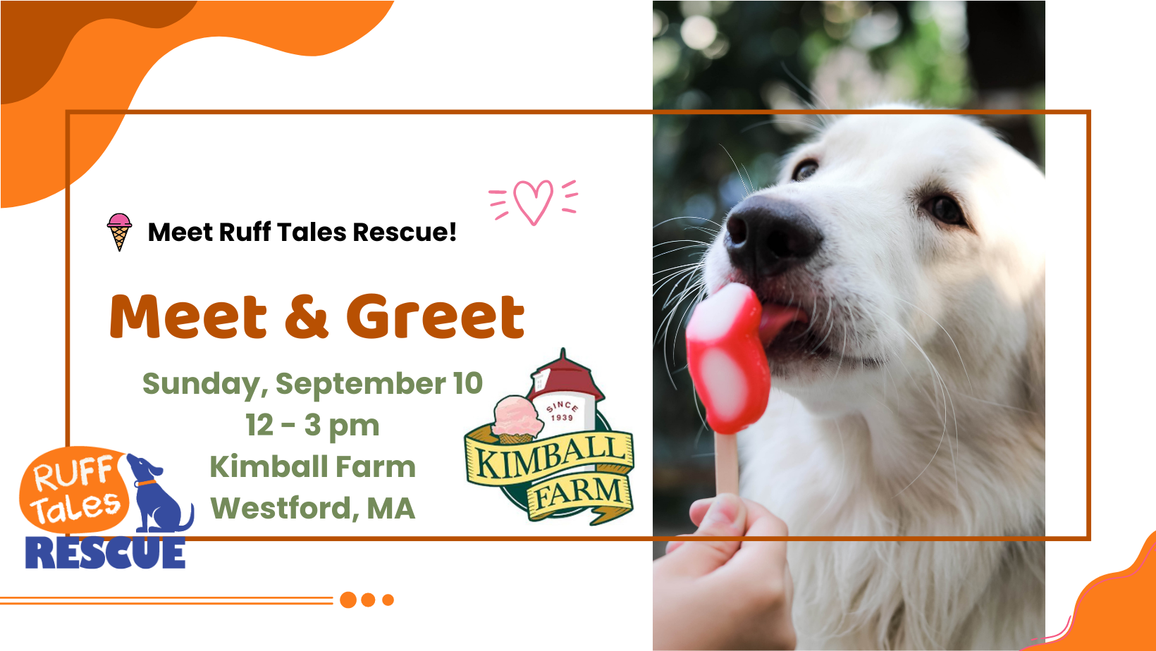 Meet & Greet - Westford, MA | Ruff Tales Rescue