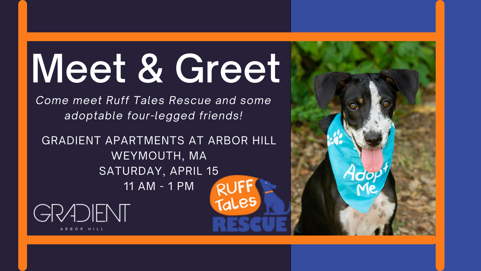 Meet & Greet - Weymouth, MA | Ruff Tales Rescue