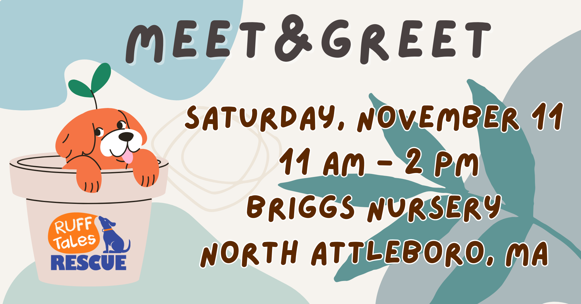 Meet & Greet - North Attleboro, MA | Ruff Tales Rescue