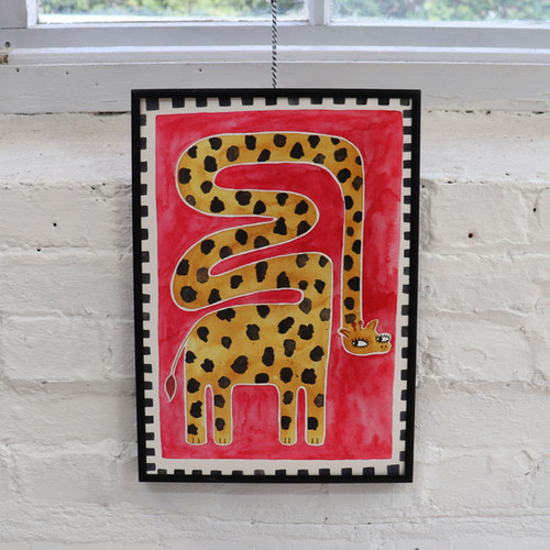 'Giraffe'- Glicée Print | Owl and the Elephant