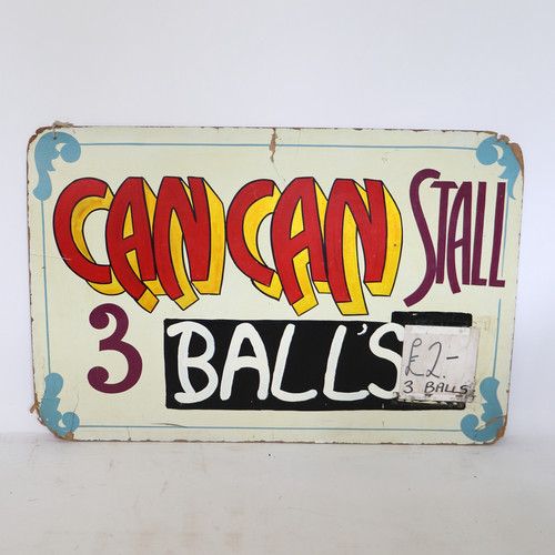 Original Hand Painted Fairground Sign | Owl and the Elephant