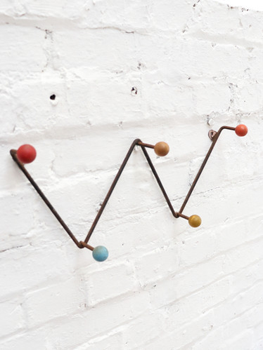 Mid Century Atomic Coat Rack | Owl and the Elephant