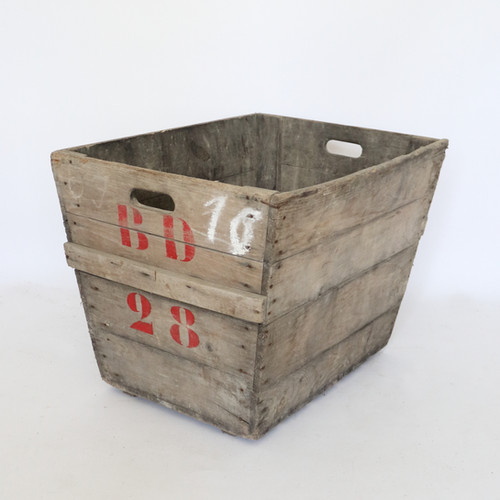 Large Vintage French Champagne Crate | Owl and the Elephant