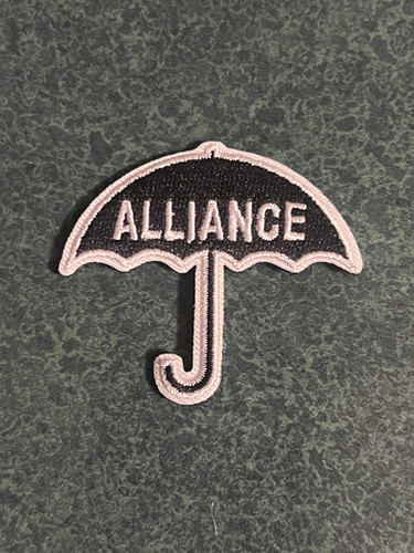 PLATINUM Embroidered Member Umbrella Patch | Guerilla Family
