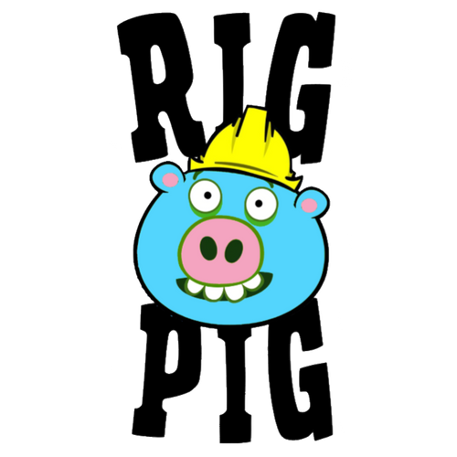 CUSTOM Vehicle Vinyl Stickers RiG PiG logo | Guerilla Family