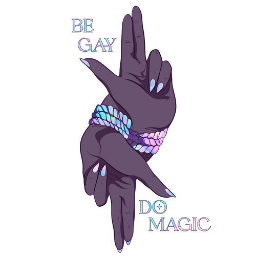 Be Gay Do Magic Sticker | Alethea Faust