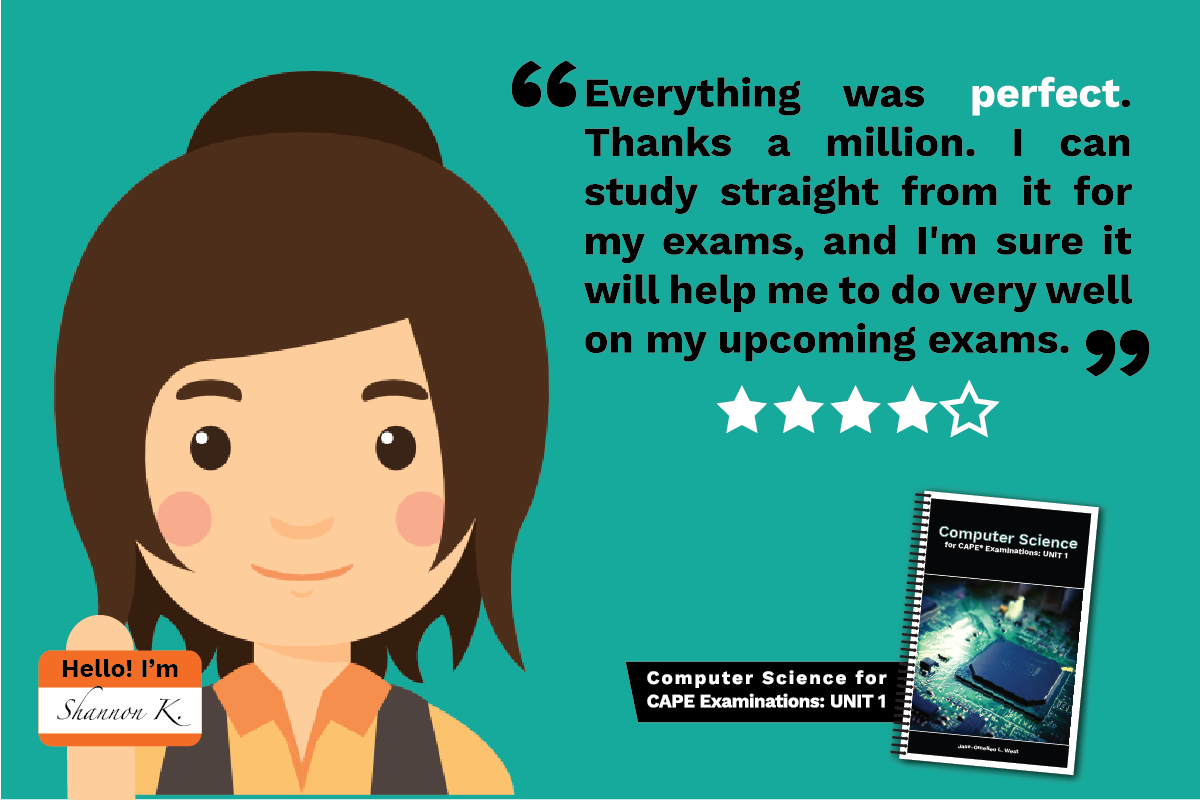 Computer Science for CAPE Examinations | UNIT 1 & 2 Books