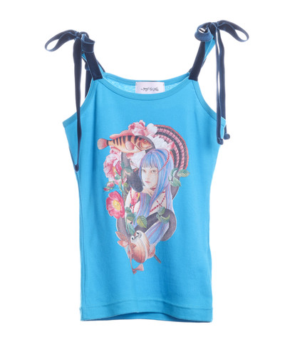 Snake Tomie ribbon camisole | pays des fees