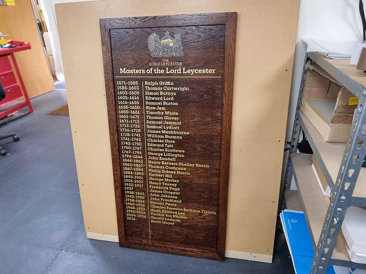 Honours Board Templates for Our Boards | UK's No.1 Supplier