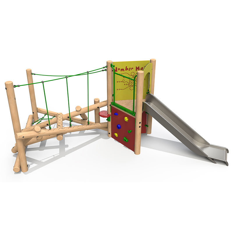 Clamber Stack Midi with Steel Slide