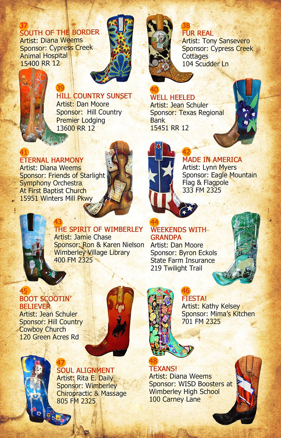Design Ideas,bootiful wimberley, boot project, boots wimberley texas