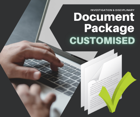Custom Investigation & Disciplinary Document Package | People Ninjas