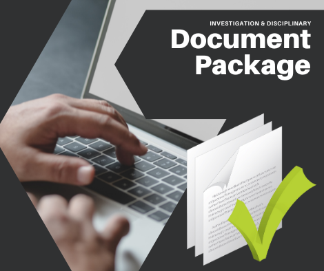 Investigation & Disciplinary Document Package | People Ninjas