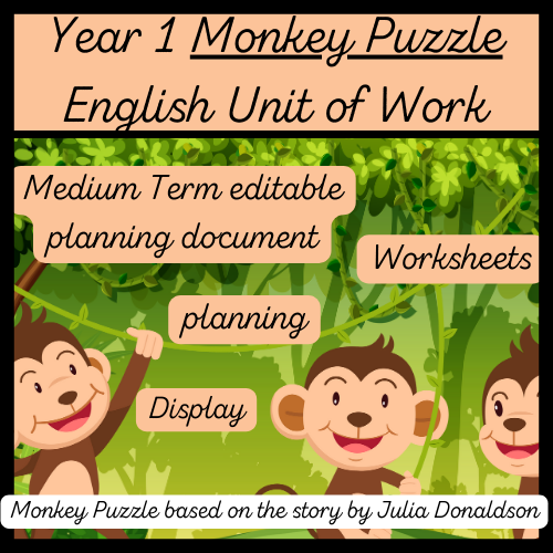 Monkey Puzzle (Year 1 Planning and Resources) | PrimaryResourceRack