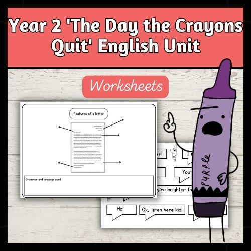 The Day the Crayons Quit Planning and Resources | PrimaryResourceRack