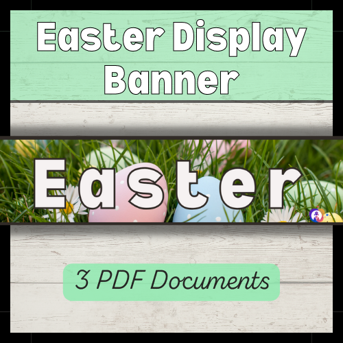 Easter Display Banner | PrimaryResourceRack