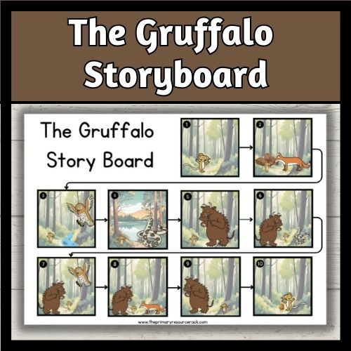 The Gruffalo Storyboard | PrimaryResourceRack