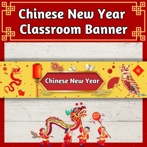 Chinese New Year Classroom Display Banner | PrimaryResourceRack