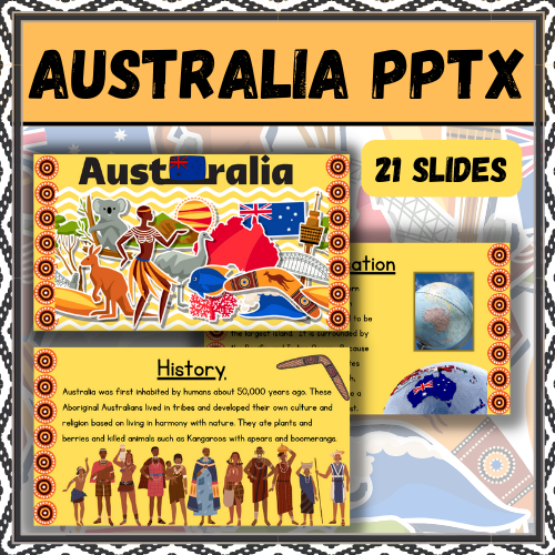Australia Powerpoint Presentation Primaryresourcerack