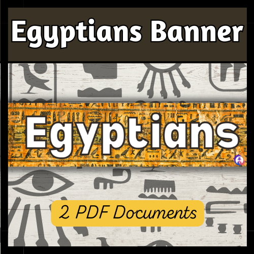 Egyptians Classroom Display Banner | PrimaryResourceRack
