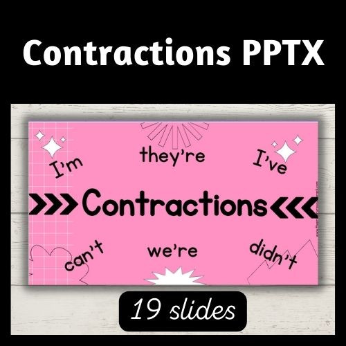 Contractions PowerPoint Presentation | PrimaryResourceRack