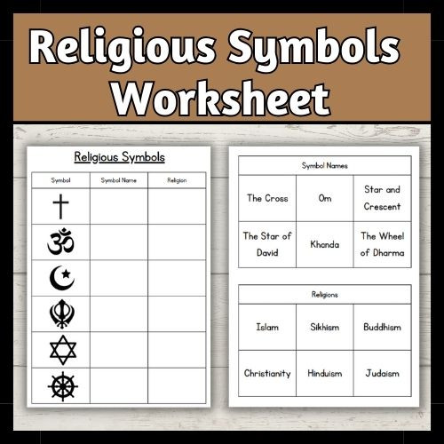 World Religion Worksheets 5 Major World Religions Video Follow Along