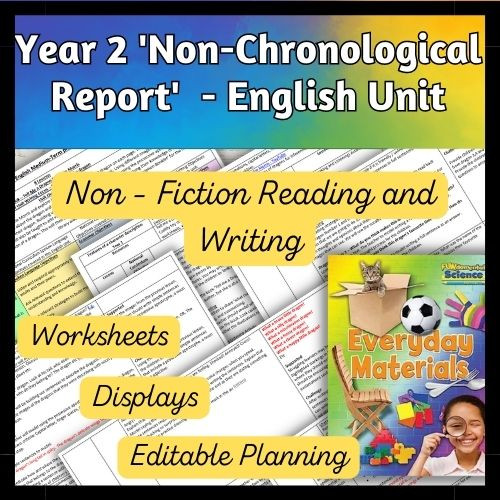 'Non-Chronological Report Writing' Year 2 English Planning and ...