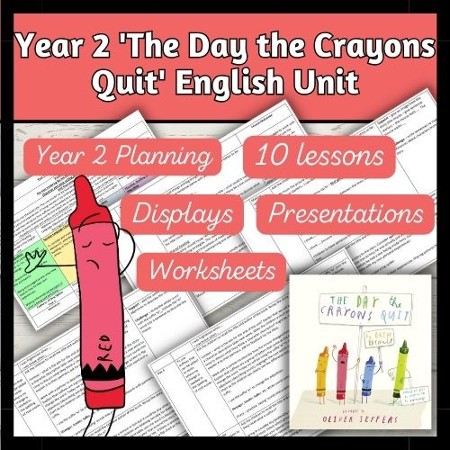 The Day the Crayons Quit Planning and Resources | PrimaryResourceRack