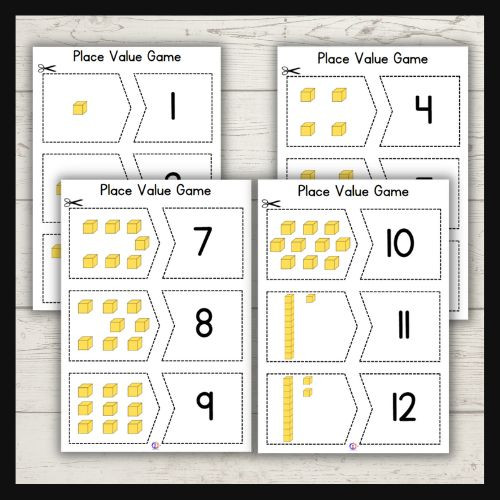 Place Value Matching Game | PrimaryResourceRack