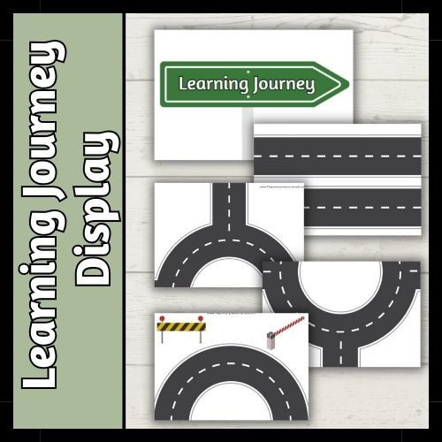Learning Journey 'Roads' Classroom Display | PrimaryResourceRack