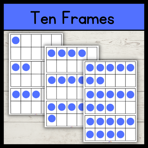 Display Ten Frames | PrimaryResourceRack