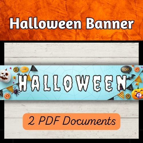 Halloween Classroom Display Banner | PrimaryResourceRack