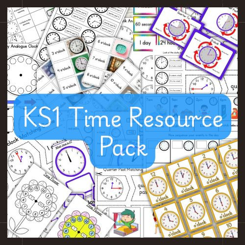 KS1 Time Worksheets and Activities | PrimaryResourceRack