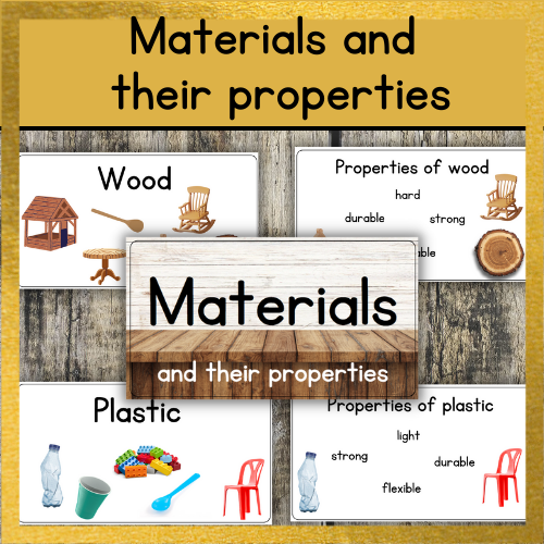 Materials And Their Properties Editable Powerpoint Presentation
