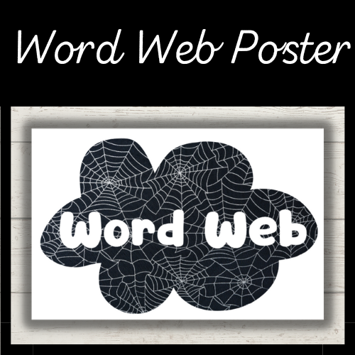 Word Web Poster | PrimaryResourceRack