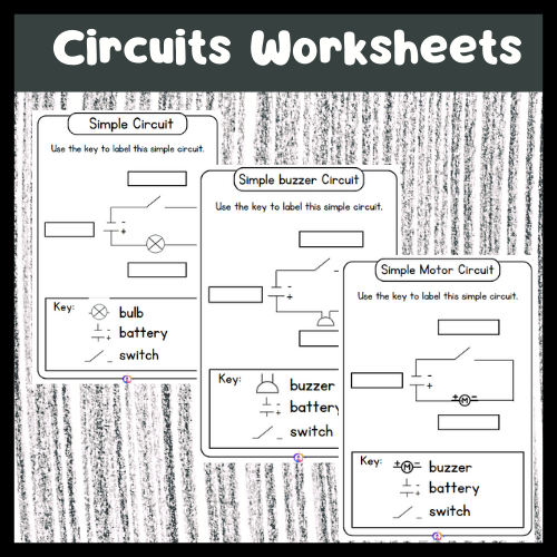 Different Circuits Worksheets | PrimaryResourceRack