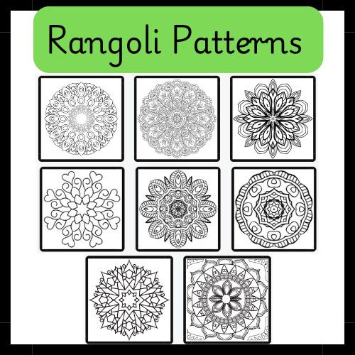 Rangoli Patterns | PrimaryResourceRack