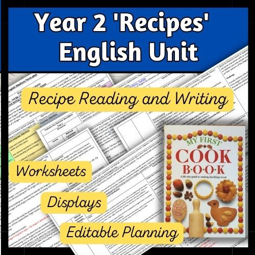 'Recipe Writing' Year 2 English Planning and Resources ...